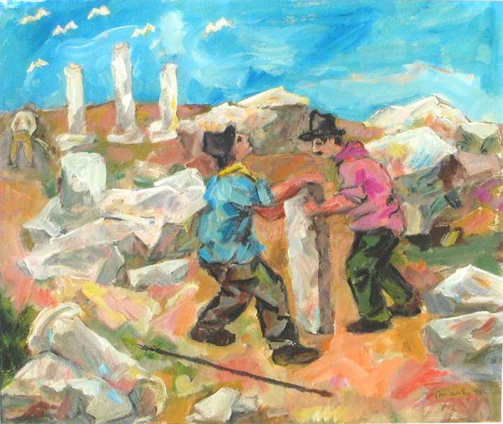 Repairing the Ruins by Tom Maley - Masterpiece Online