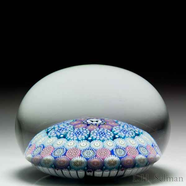 Mike Hunter 2019 close concentric millefiori and butterfly silhouette ...