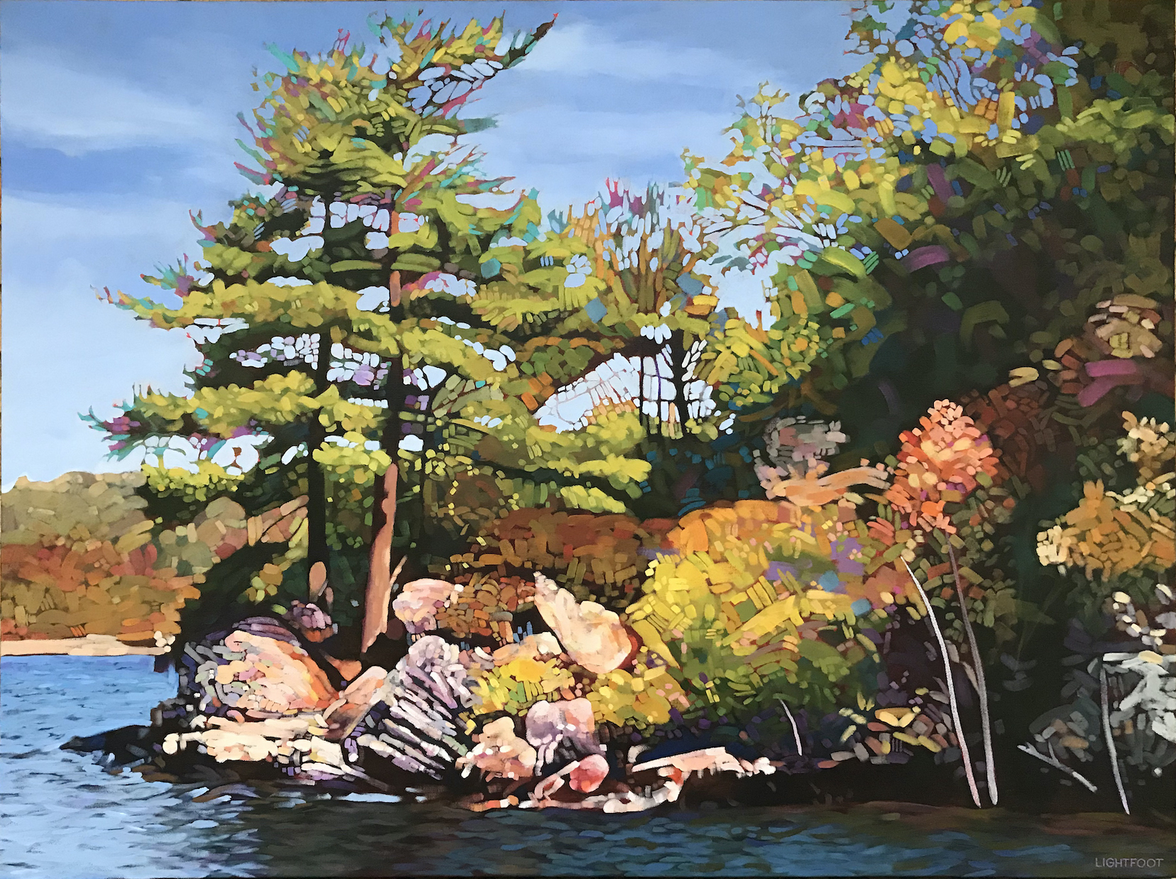 Rocky Point by John Lightfoot - Butter Gallery