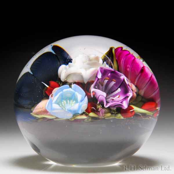 Antique Art Glass Paperweights :: L. H. Selman Fine Glass Paperweights