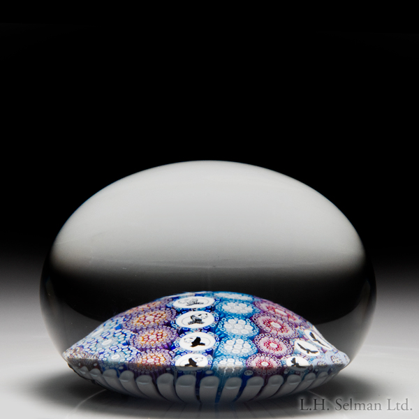 Mike Hunter 2020 parallel millefiori with panda and moth silhouette ...