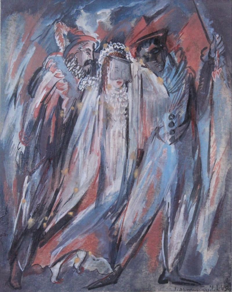 Masquerade Figures by Ida Abramovitch - Masterpiece Online