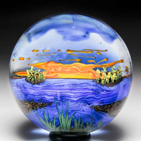 Antique Art Glass Paperweights :: L. H. Selman Fine Glass Paperweights