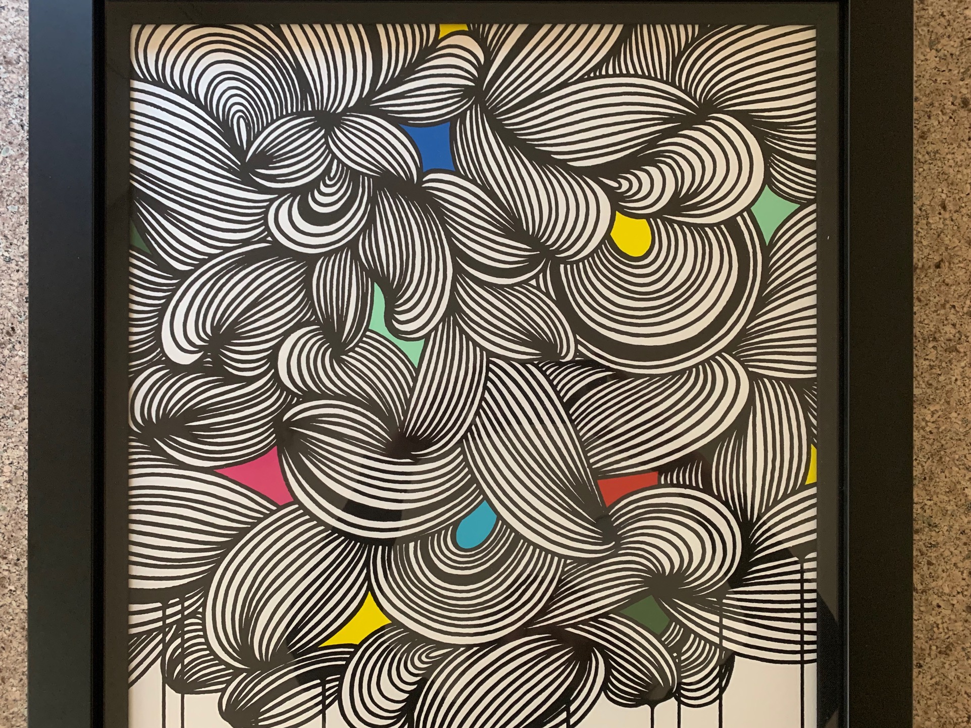 Green Mountains & Silver Clouds #8 by Kef! Prints - Leviton Fine Art, LLC