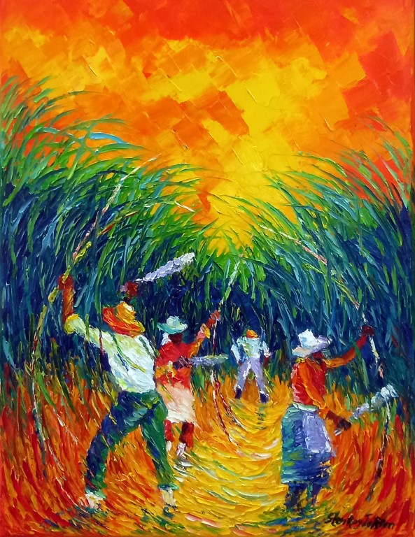 First Crop Sugar Cane by Mr. Glenroy Jordan - Masterpiece Online