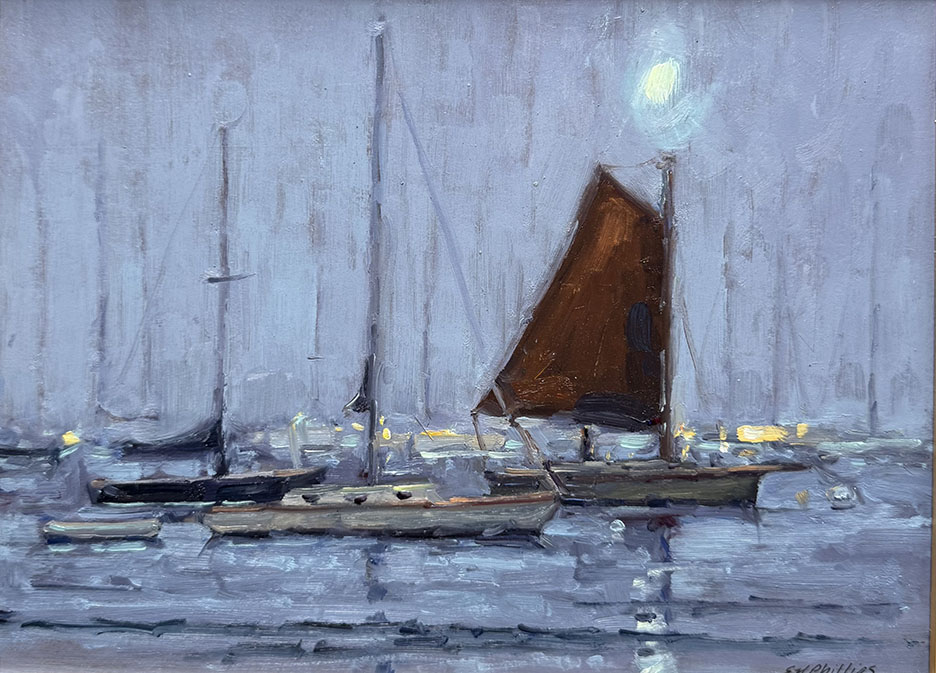Dusk Sail by Elise Phillips - Masterpiece Online