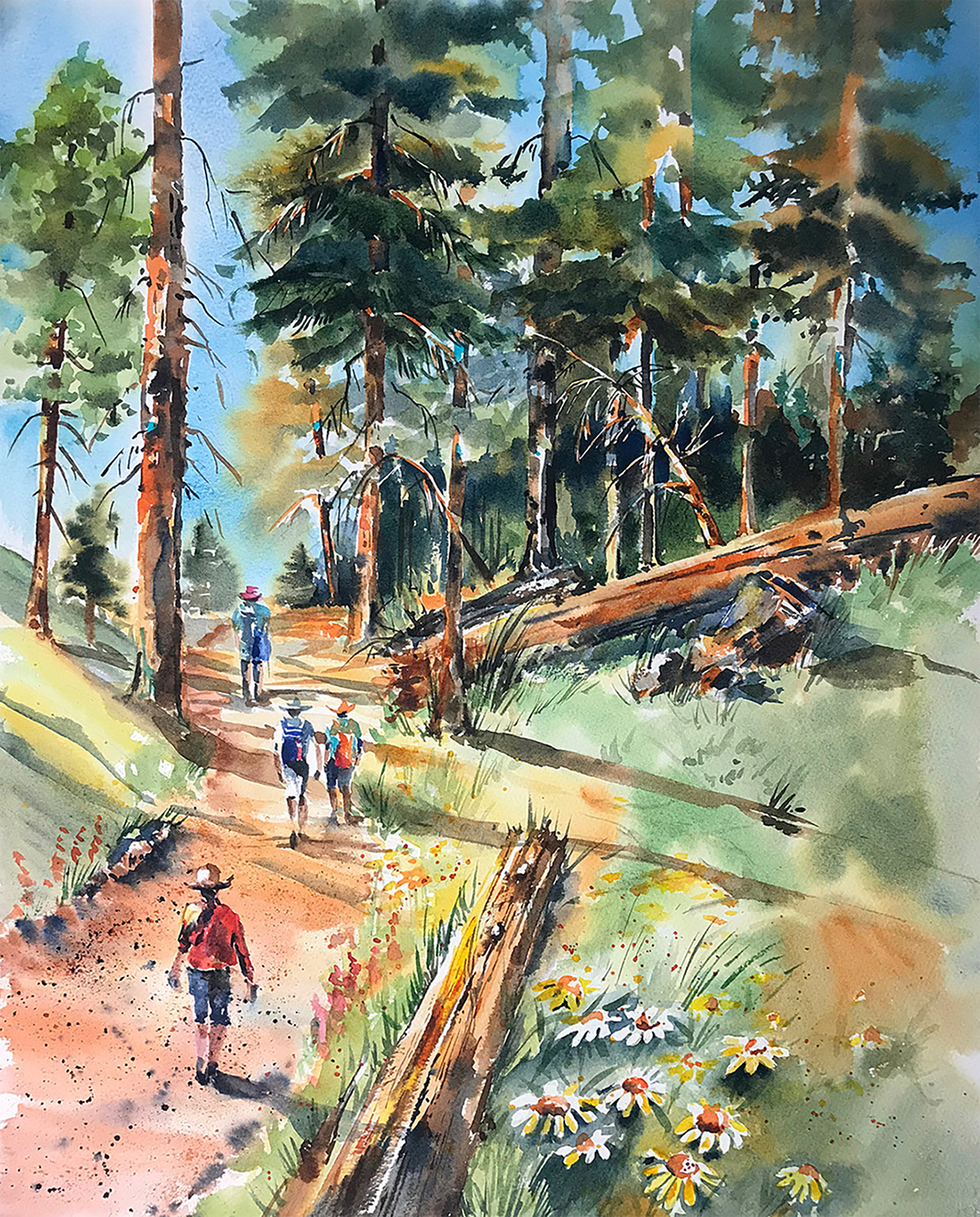 MEADOW TRAIL by Sandy Walker - Masterpiece Online