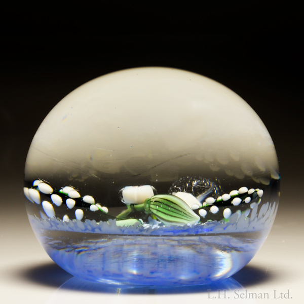 Chris Sherwin 2023 pussy-willow flower bouquet paperweight. :: LH ...