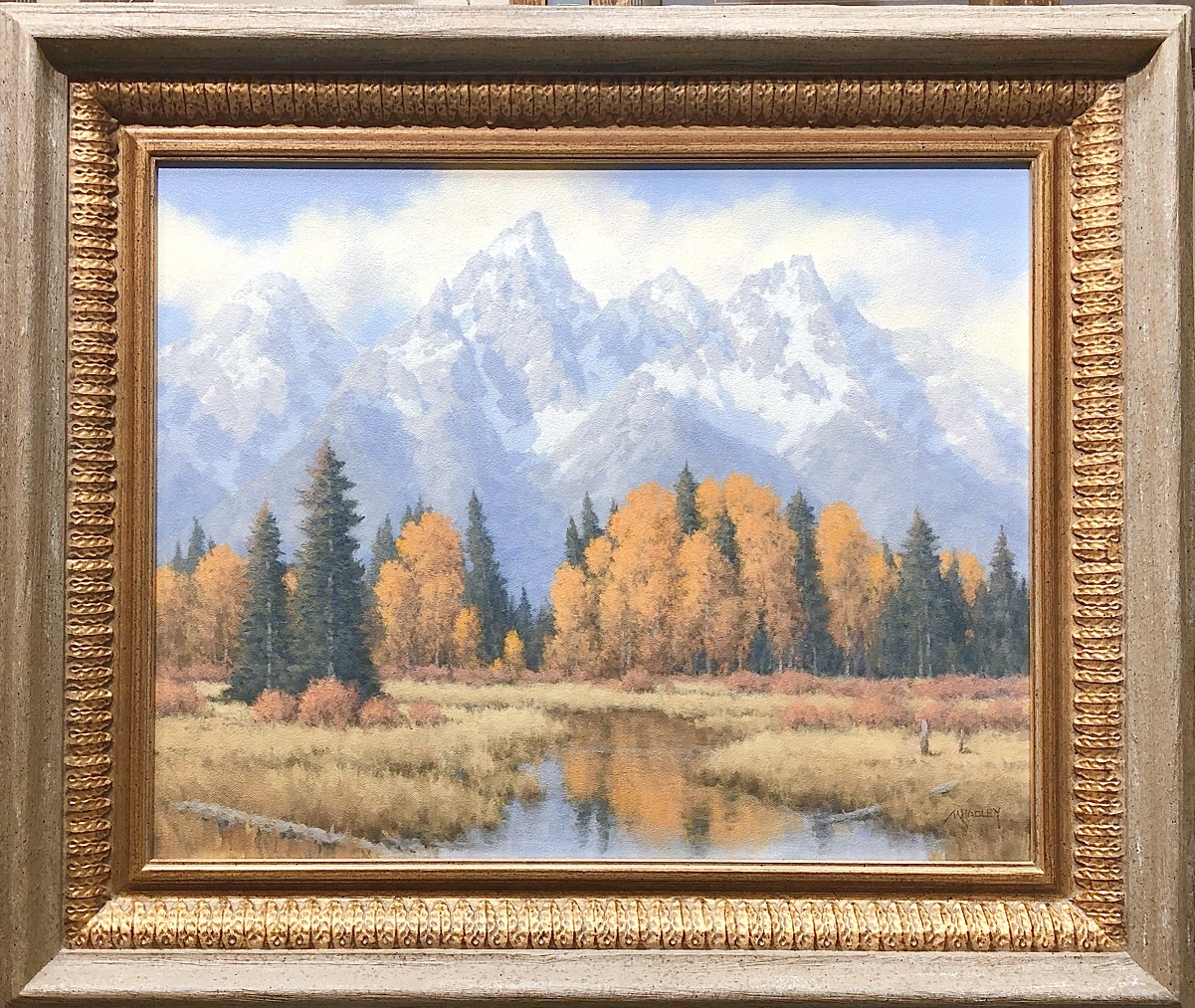 Golden Reflections by Michael Hadley - West Lives On Gallery