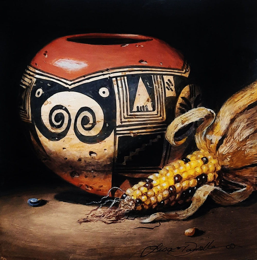 Little Hopi Curvilinear by - Mockingbird Gallery